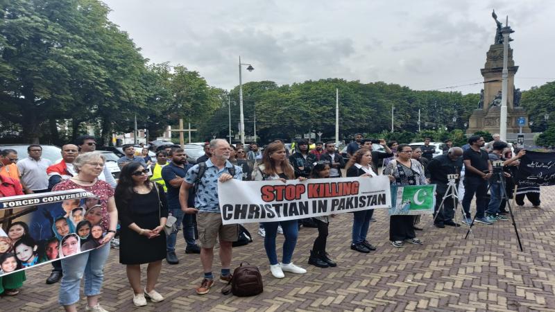 Christians in The Hague Stage Protest, Urging Pakistani Government to ...